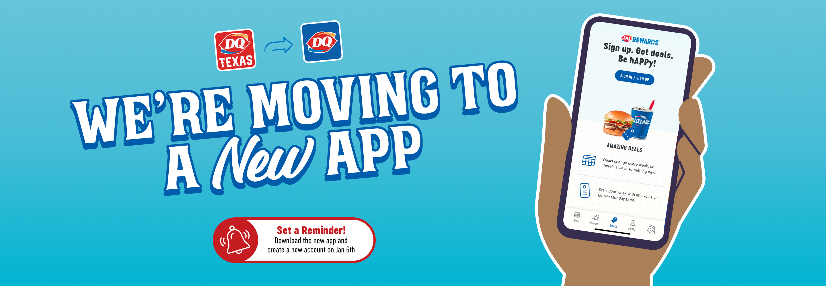 New App - Texas Dairy Queen